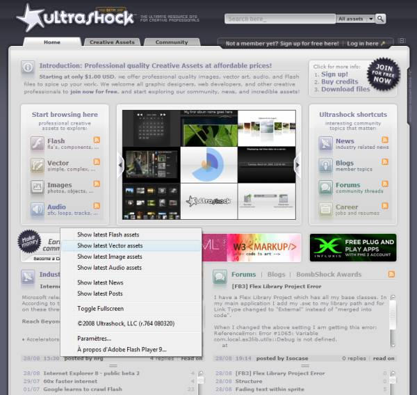 Pour ou contre les sites de contenu en Flash ? – FredCavazza.net